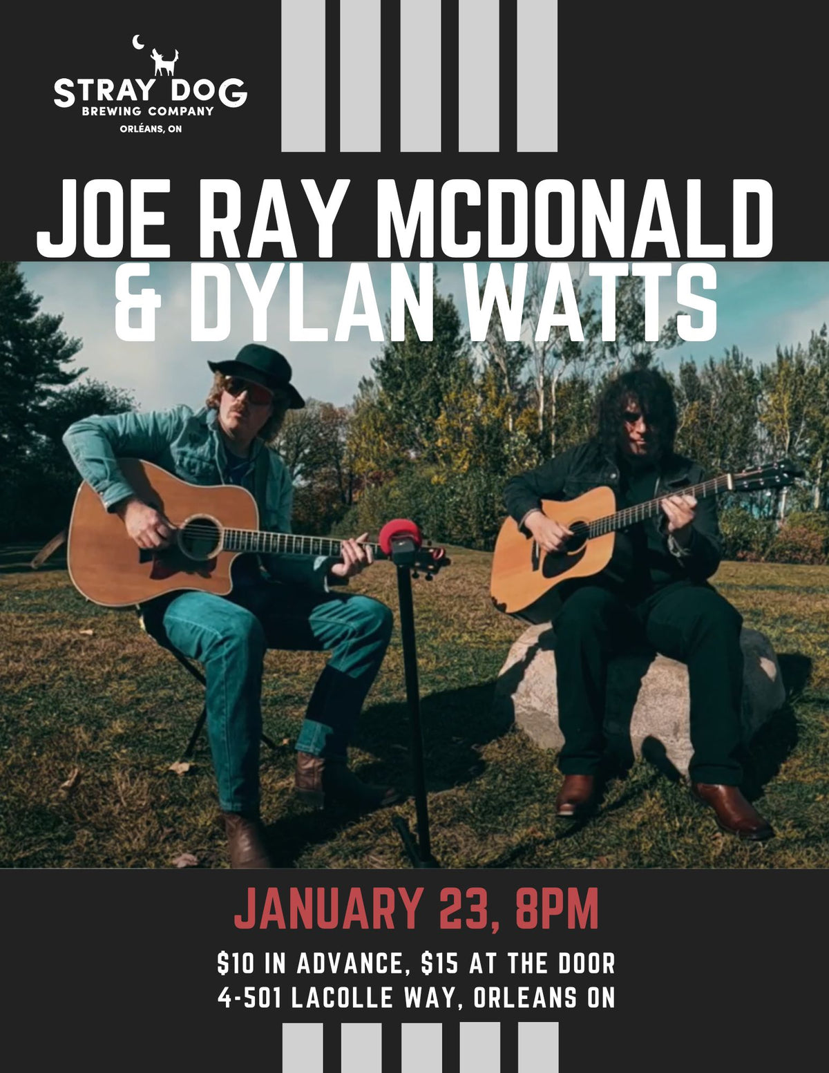 SDBC Taproom Concerts Presents - Joe Ray McDonald and Dylan Watts ...